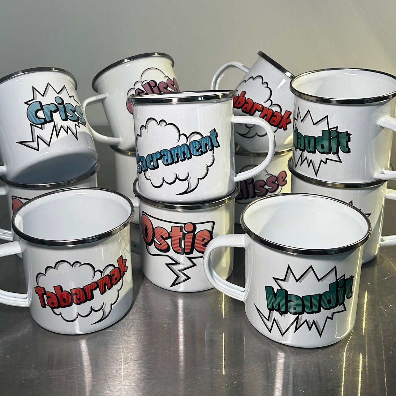 🤬 Swearing in Style: Québec Swear words reimagined by François Albert ...